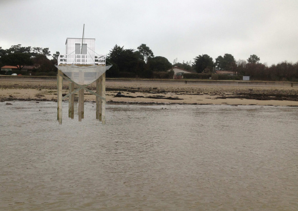 Reconstruction d’un carrelet / Île d’Aix (17) – www.kima-architectes.com